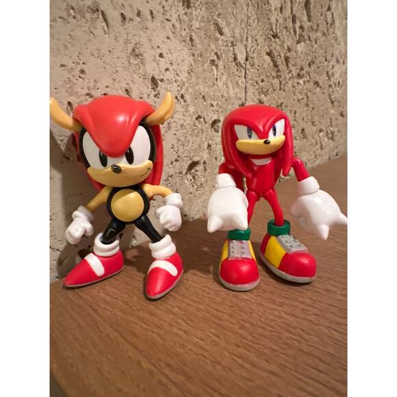 Sonic The Hedgehog | Toys | Sonic The Hedgehog And Knuckles Both 25 ...